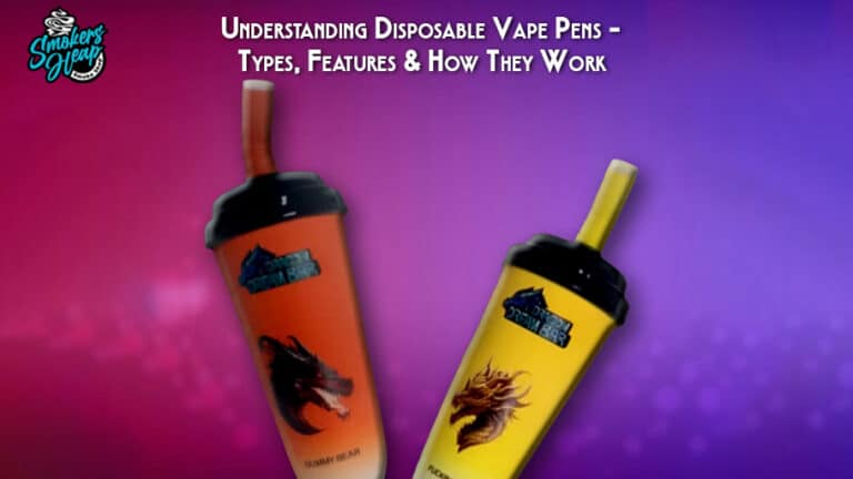 How to Use a Disposable Vape Pen with Button | Smokers Heap